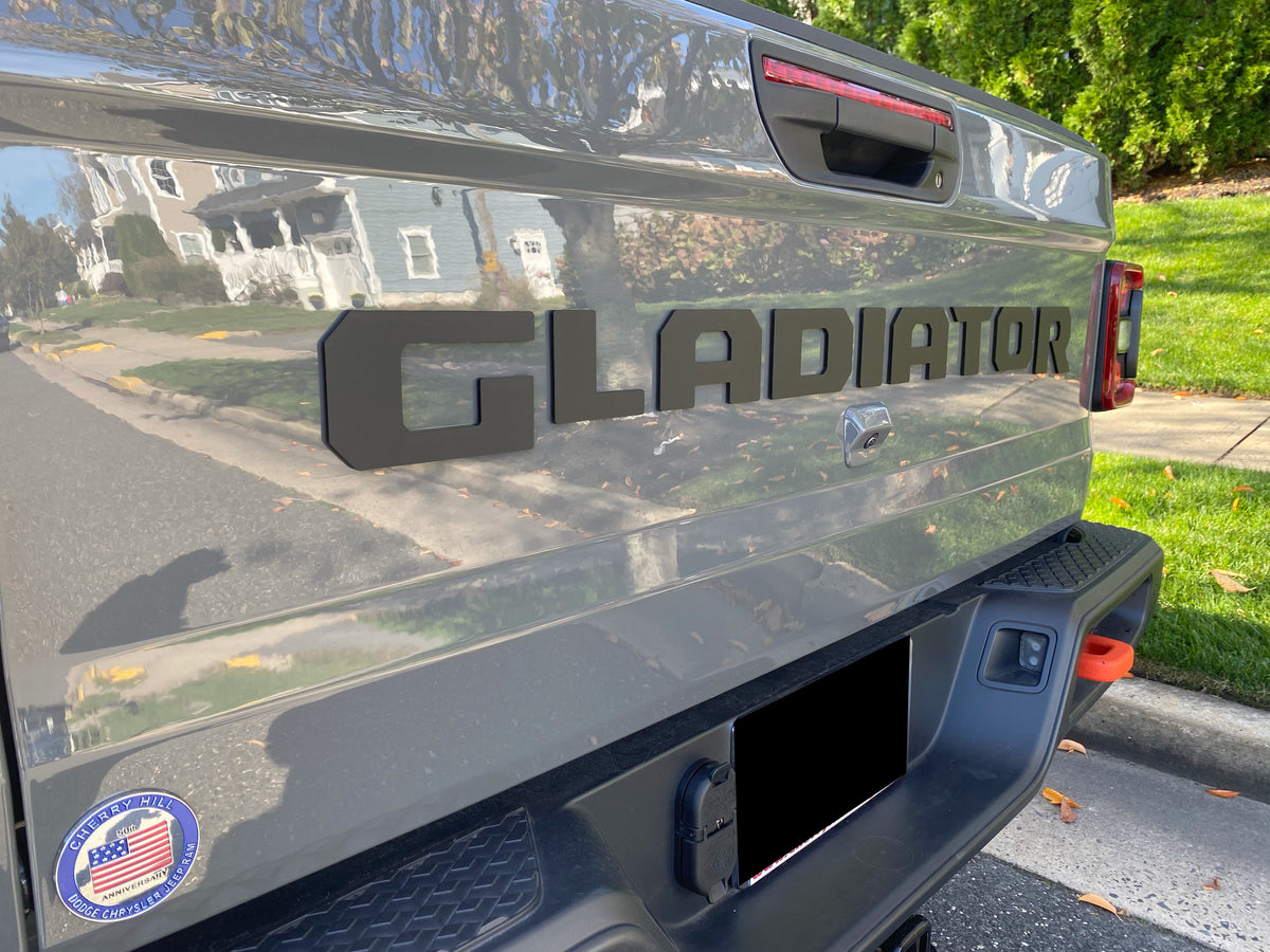 Jeep Gladiator Tailgate Badging Kit - Various Colors - 1 Piece – Urban Jeep